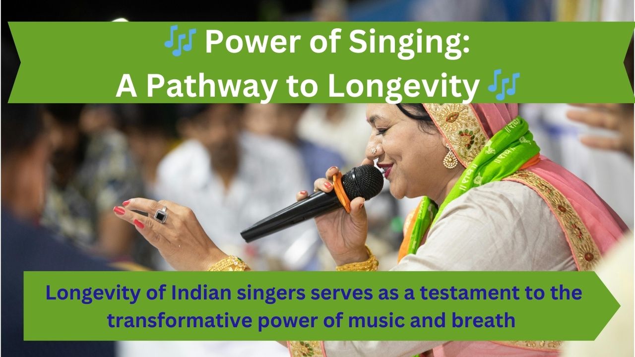 Singing can increase one’s life span